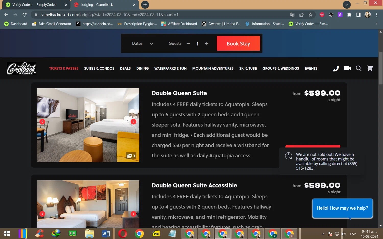 Camelback Resort Promo Codes - 1% Off | August 2024