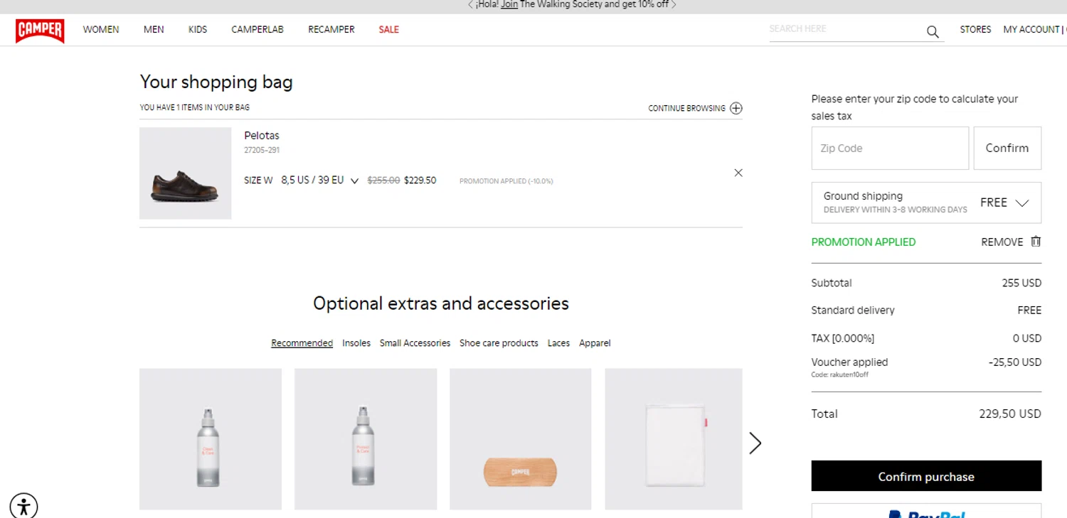 Camper Promo Codes - $82 Off | September 2024