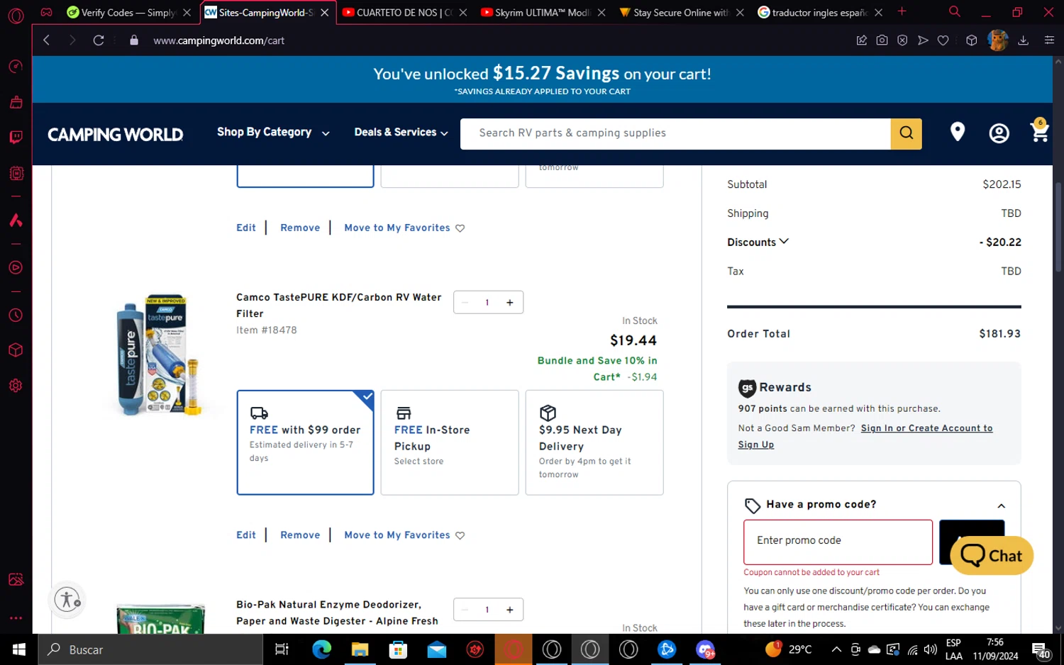 Camping World Promo Codes - 5% Off | October 2024