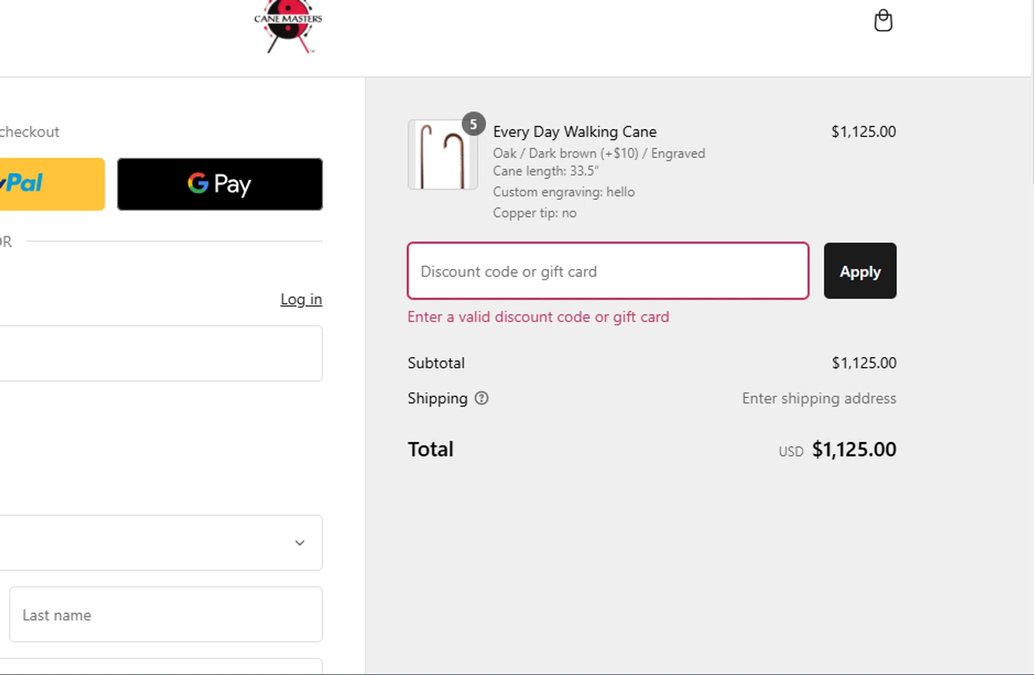 Cane Masters Discount Codes - $15 Off | January 2025