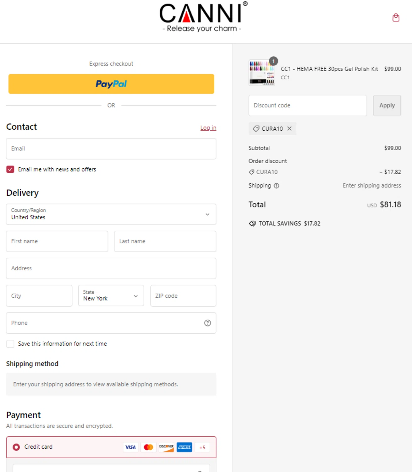 CANNI Discount Codes - $50 Off | October 2024
