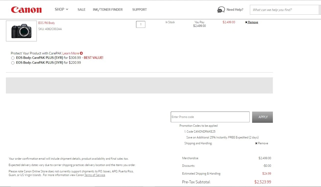 Canon Promo Codes - $10 Off | September 2024