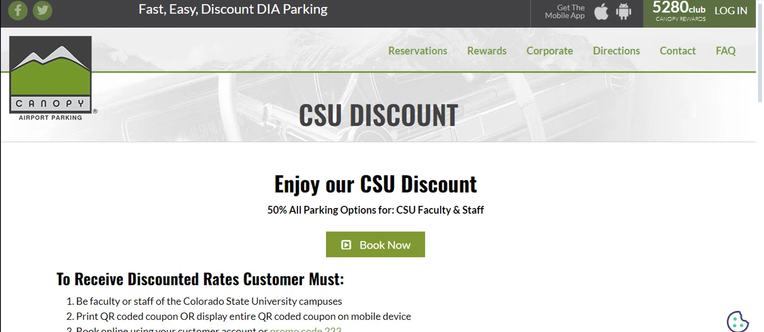 Canopy Airport Parking Promo Codes - 30% Off | January 2025