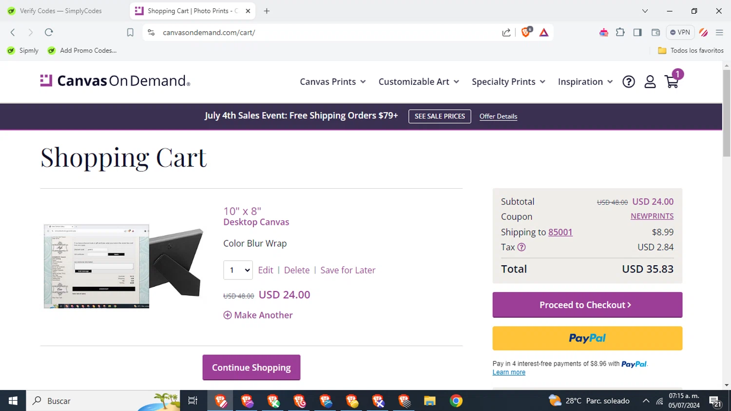 Canvas on Demand Coupons - 93% Off | September 2024