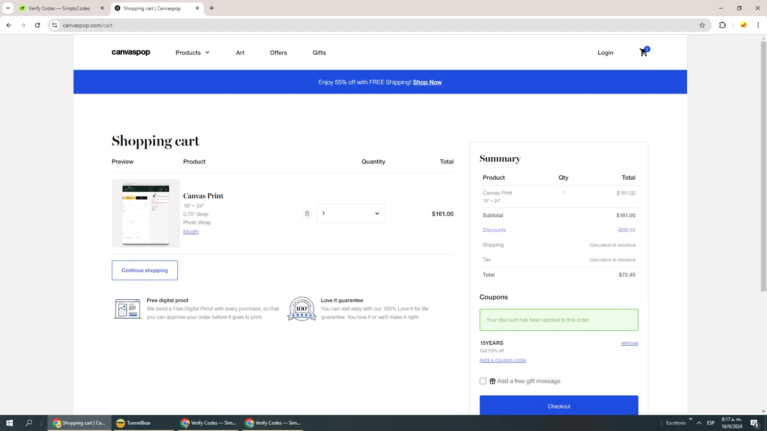 Canvaspop Coupon Codes - 60% Off | November 2024