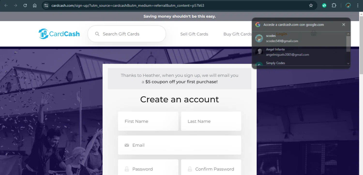 Card Cash Coupons - 20% Off | January 2025