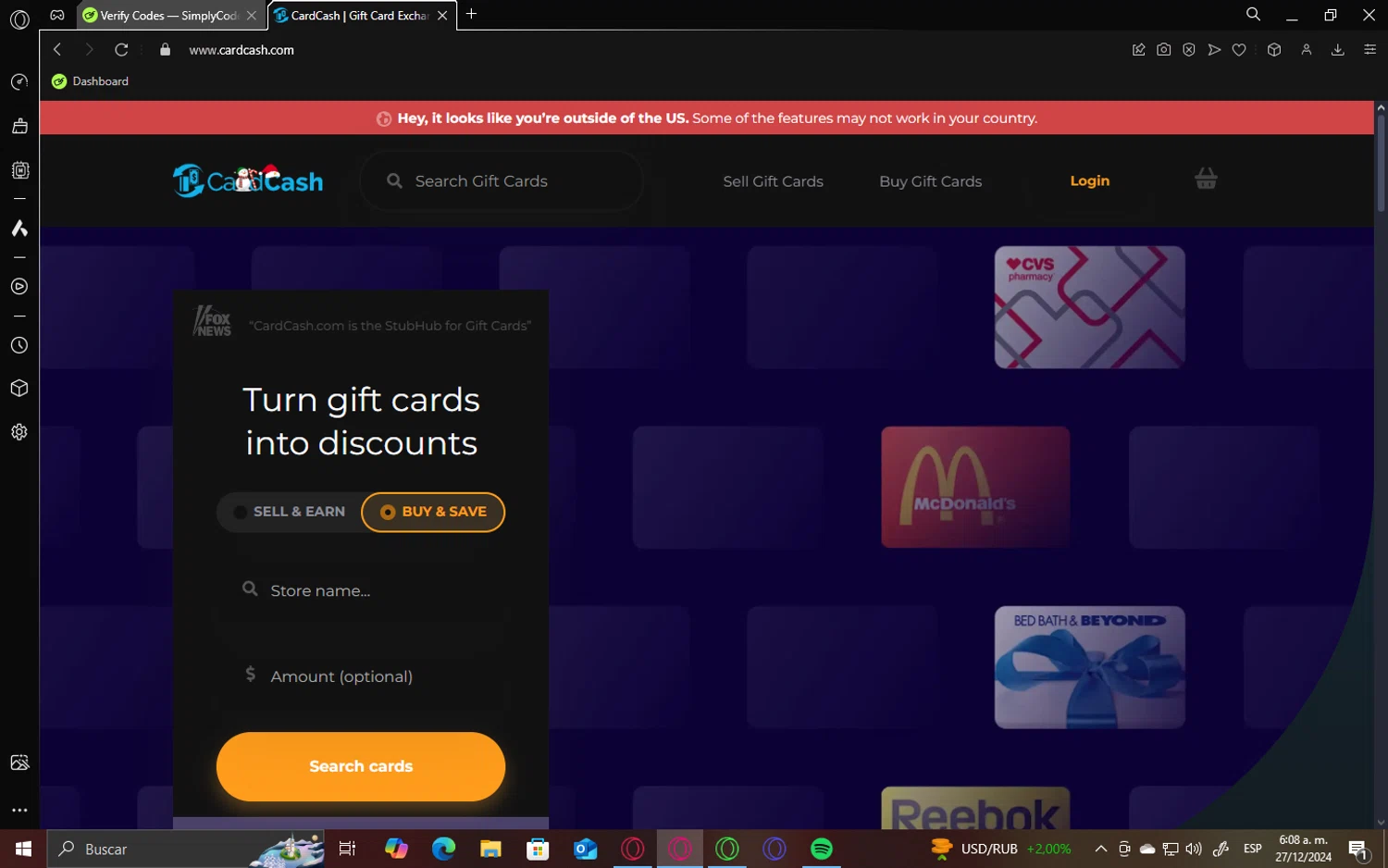 Card Cash Promo Codes (3 Verified) - 5% Off w/ Code Jan 2025