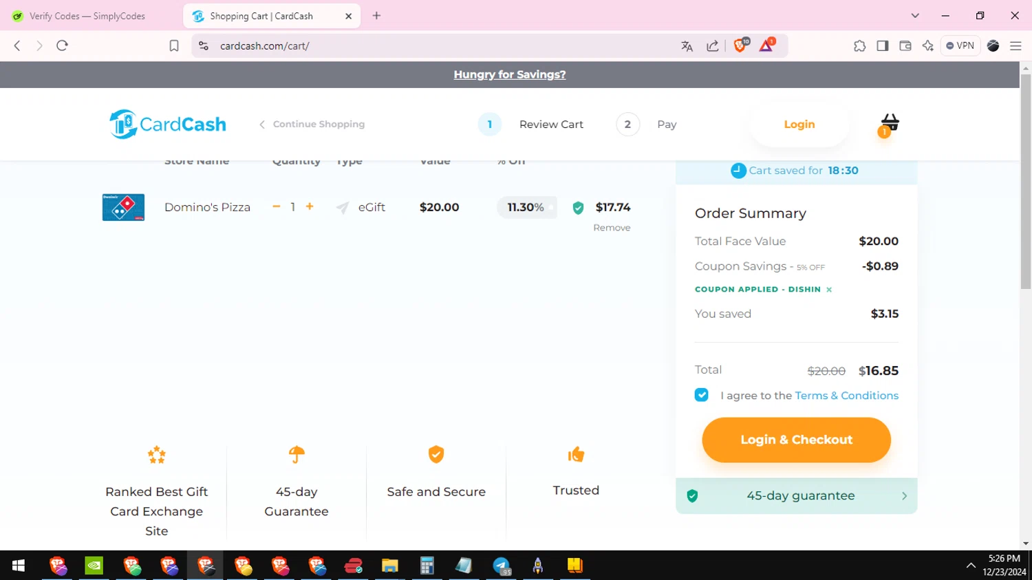 Card Cash Promo Codes (3 Verified) - 5% Off w/ Code Jan 2025