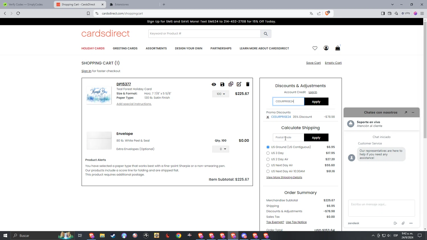 CardsDirect Promo Codes - 40% Off | November 2024