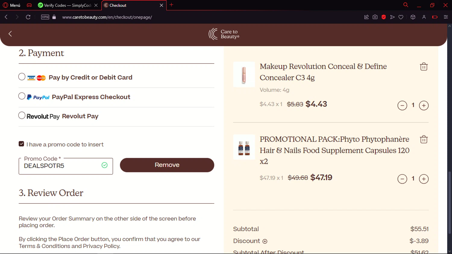 Care to Beauty Discount Codes - 4% Off | November 2024