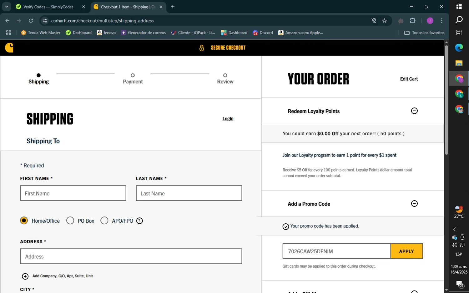 Carhartt Promo Codes (9 Verified) - 25% Off w/Code May 2025