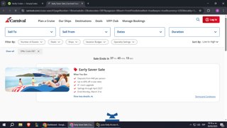 Carnival Cruise Lines Promo Codes - $125 Off Sep 2025