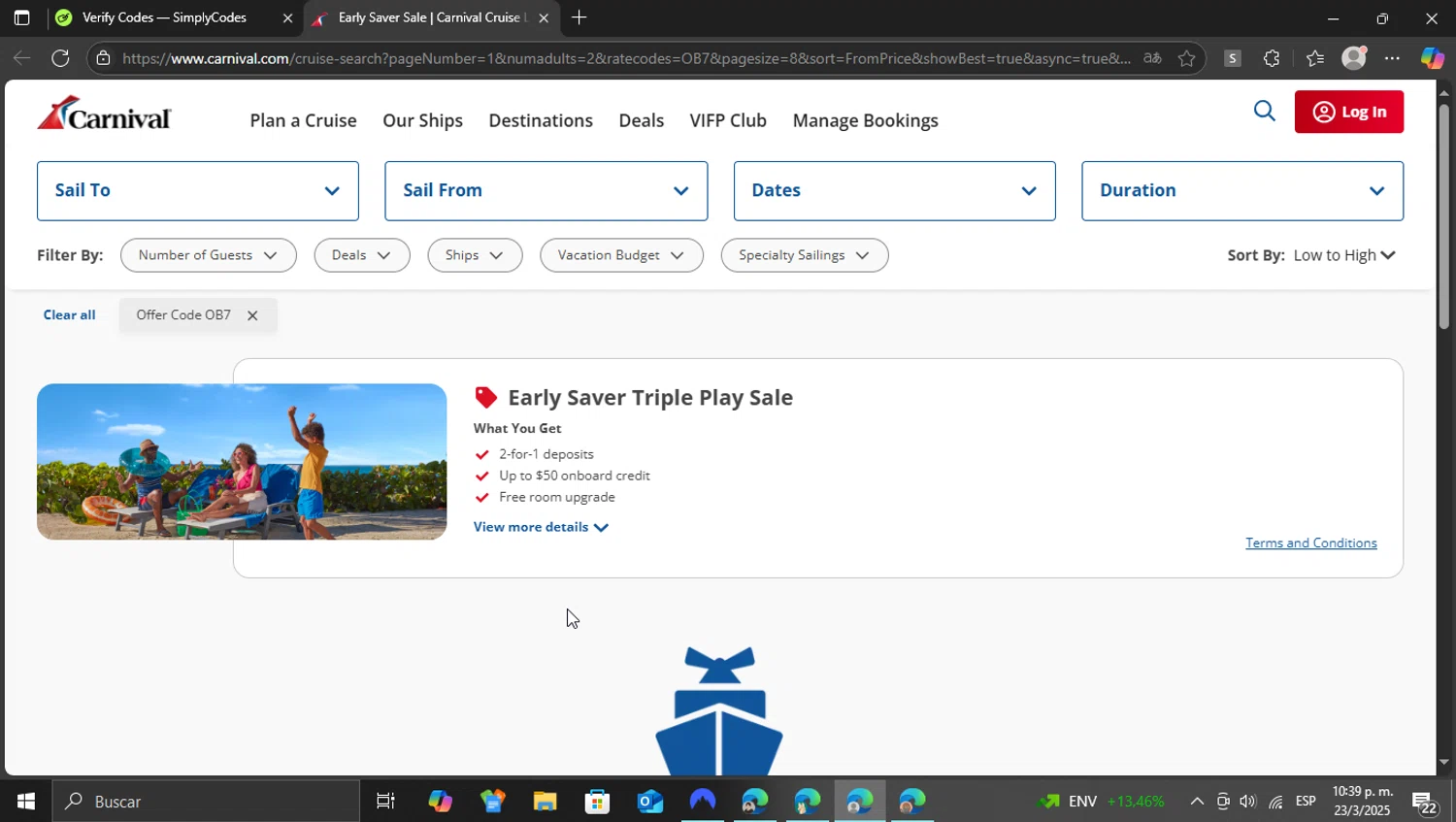 Carnival Cruise Lines Promo Code - 40% Off Dec 2025