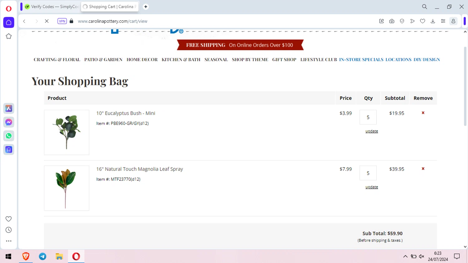 Carolina Pottery Coupons - 20% Off | December 2024