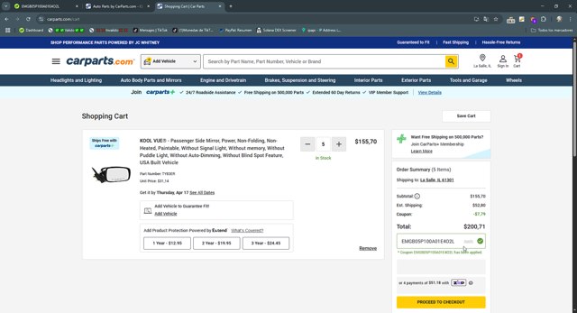 CarParts.com Coupon Codes (5 Verified) - 10% Off May 2025