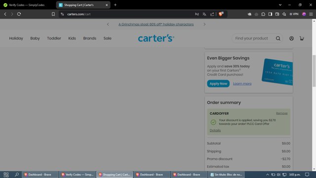 Carter's Promo Codes - 15% Off Discount Sep 2025
