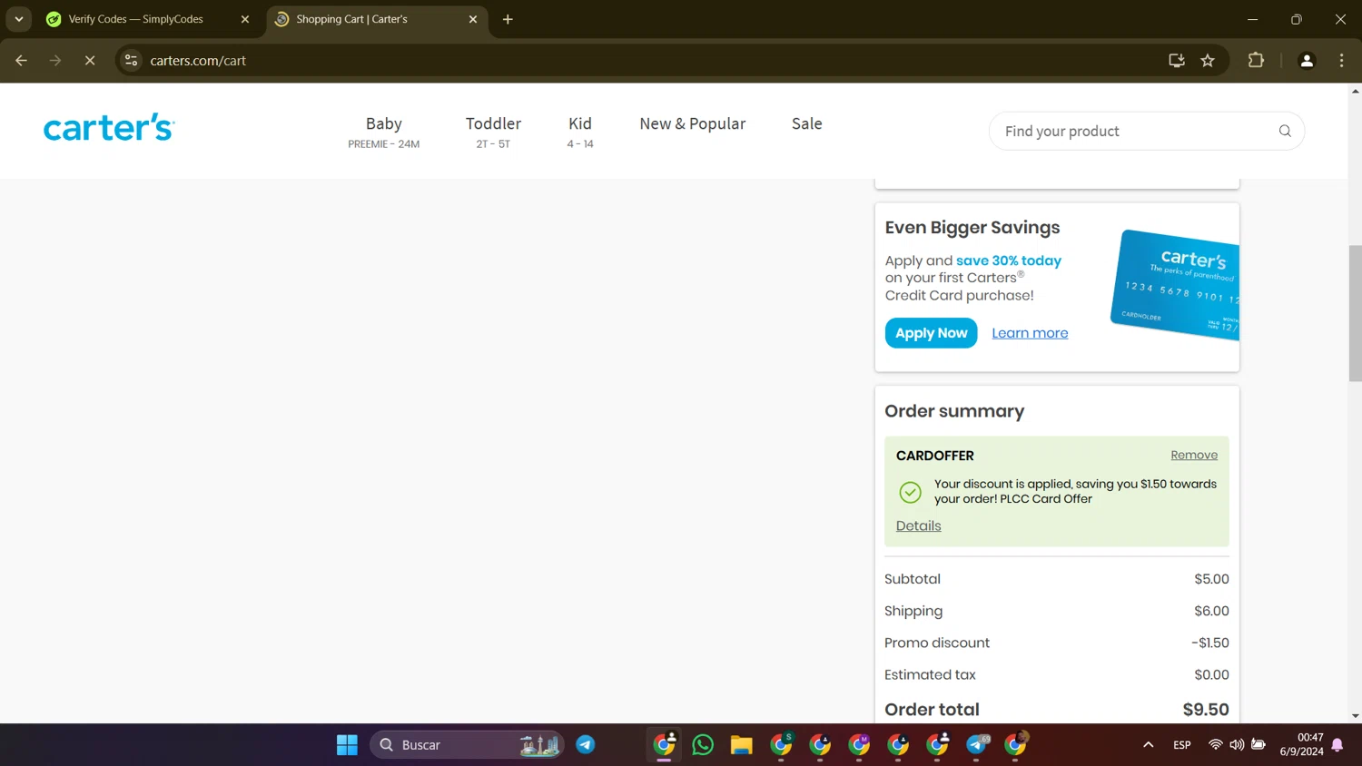 Carter's Promo Codes - 10% Off | October 2024
