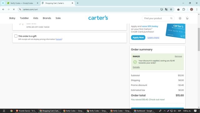 Carter's Promo Codes - 10% Off | October 2024