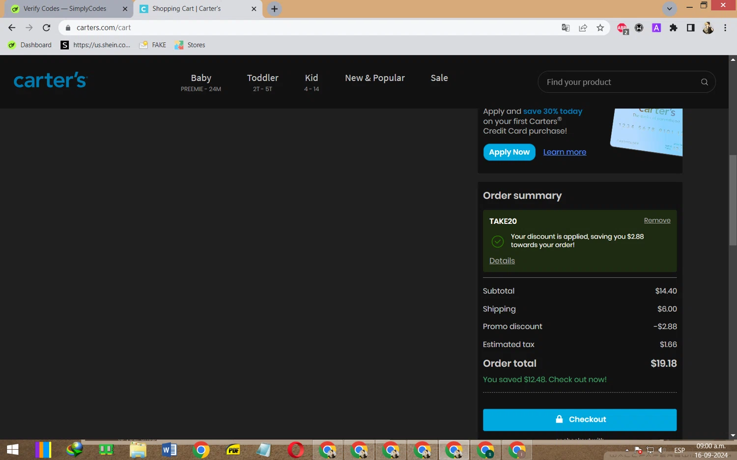 Carter's Promo Codes - 10% Off | October 2024