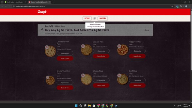 Casey's Coupon Codes (4 Verified) - 50% Off w/Code May 2025