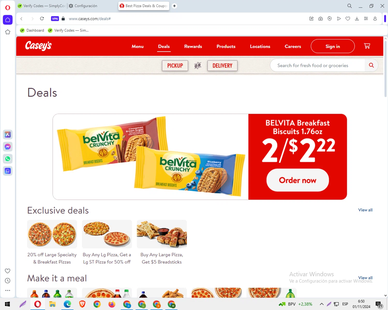 Casey's Coupon Codes & Black Friday 2024 Deals - $8 Off