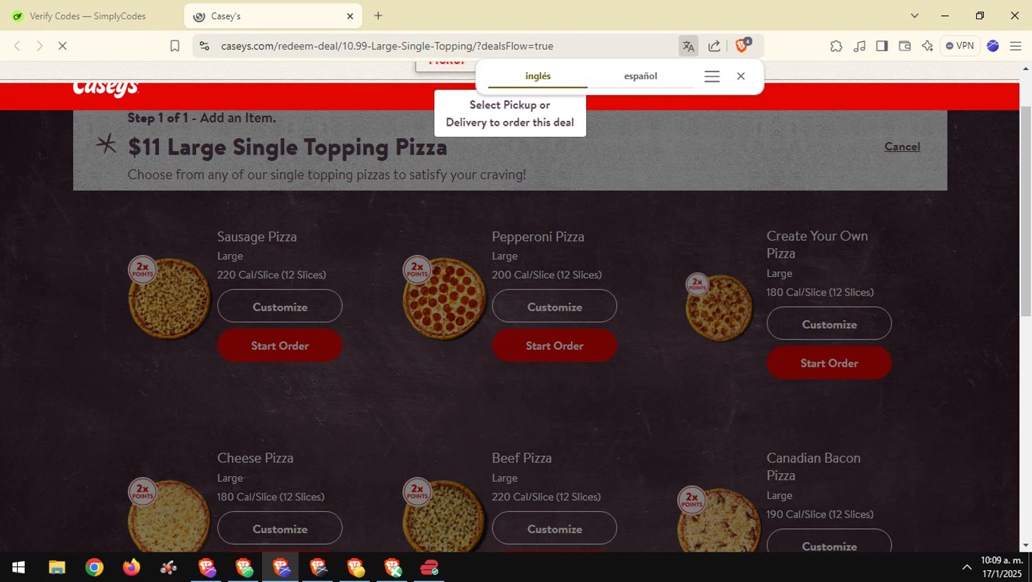 Casey's Coupon Codes (6 Verified) - w/ Code Jan 2025