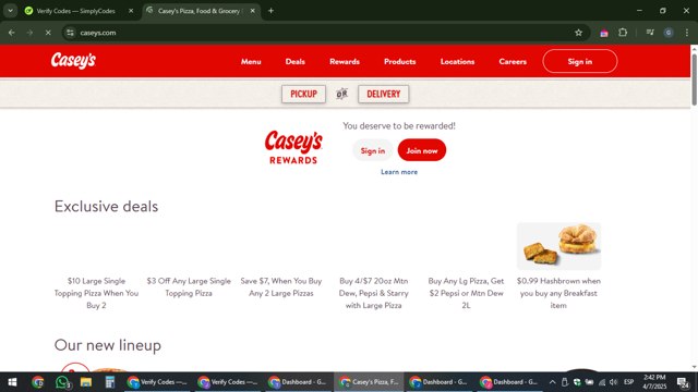 Casey's Coupon Codes (6 Verified) - 20% Off w/Code Apr 2025