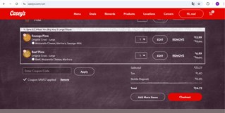 Casey's Coupon Codes (6 Verified) - 20% Off w/Code Apr 2025