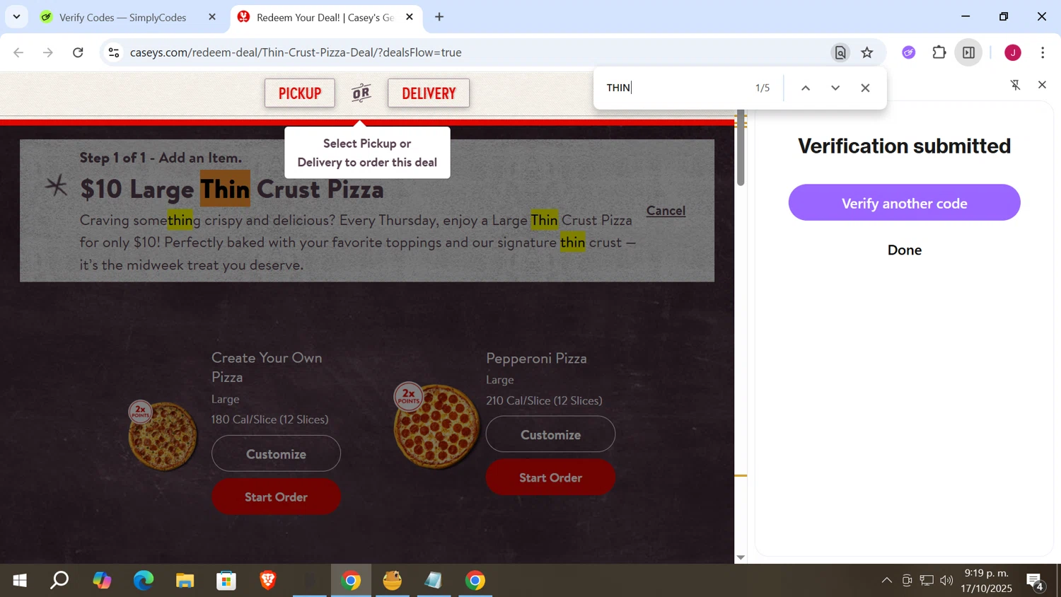 Casey's Promo Codes - 40% Off (5 Verified) Nov 2025