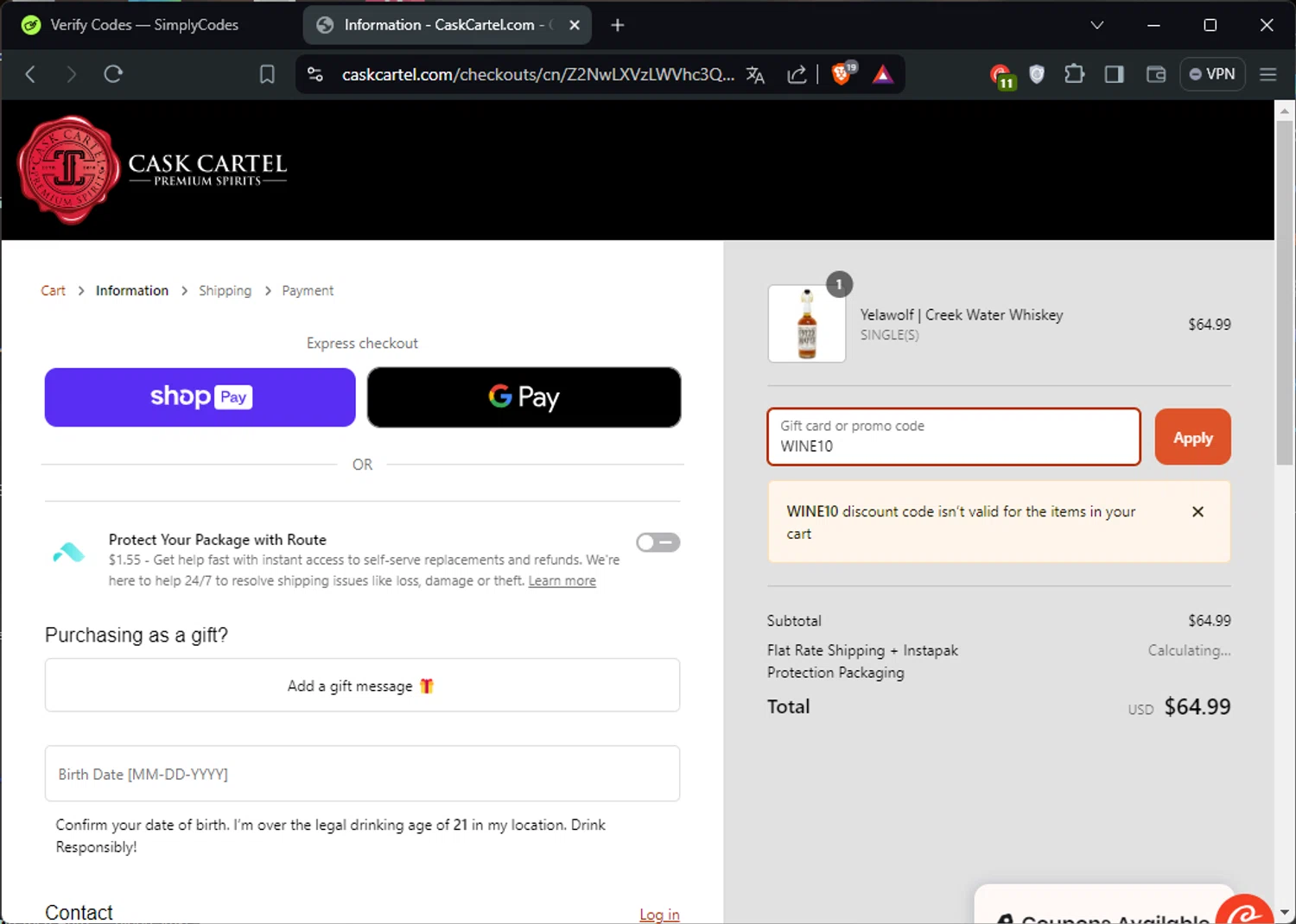 Cask Cartel Promo Codes - $5 Off | November 2024