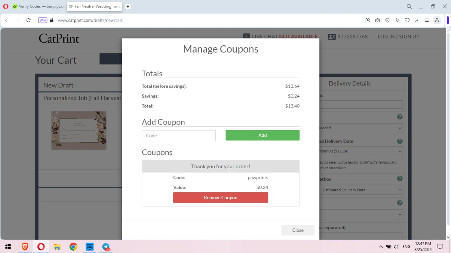 CatPrint Coupons & Black Friday 2024 Deals - 2% Off