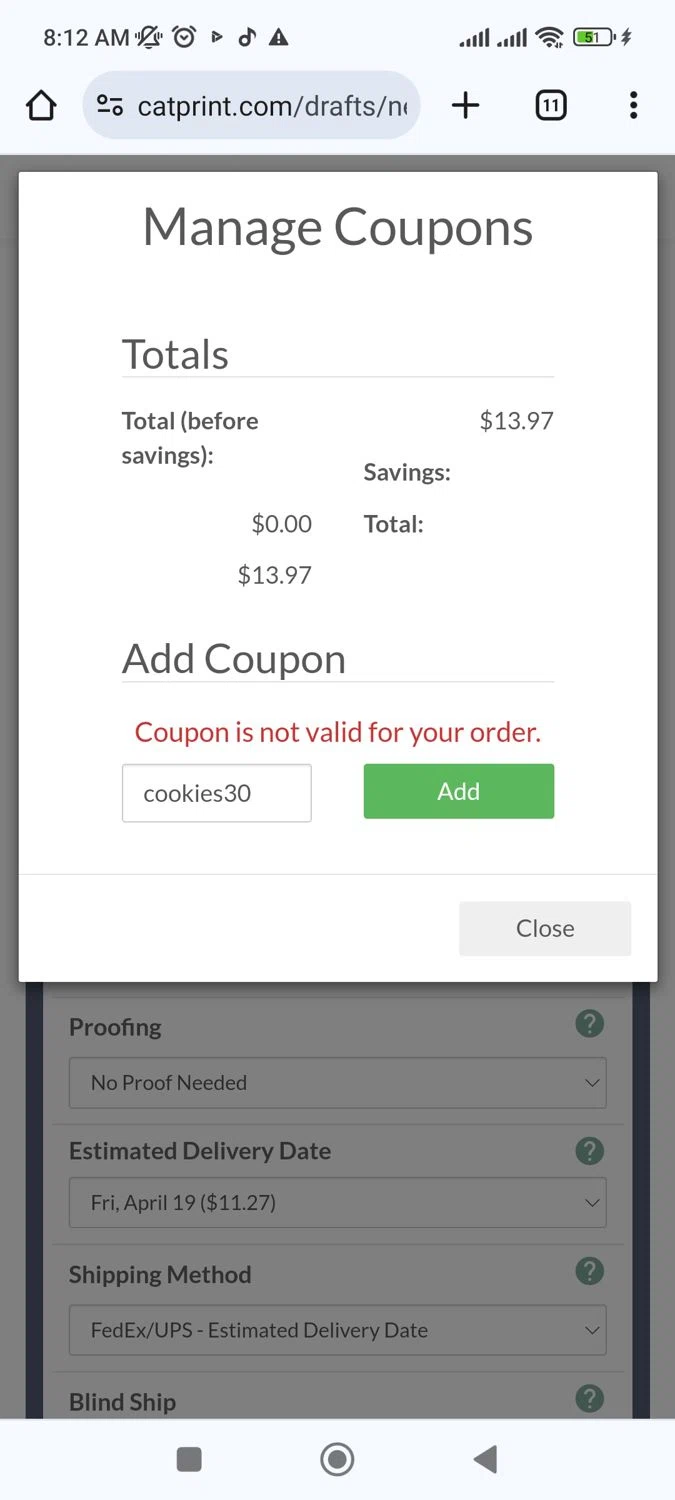 CatPrint Coupons - 2% Off | September 2024