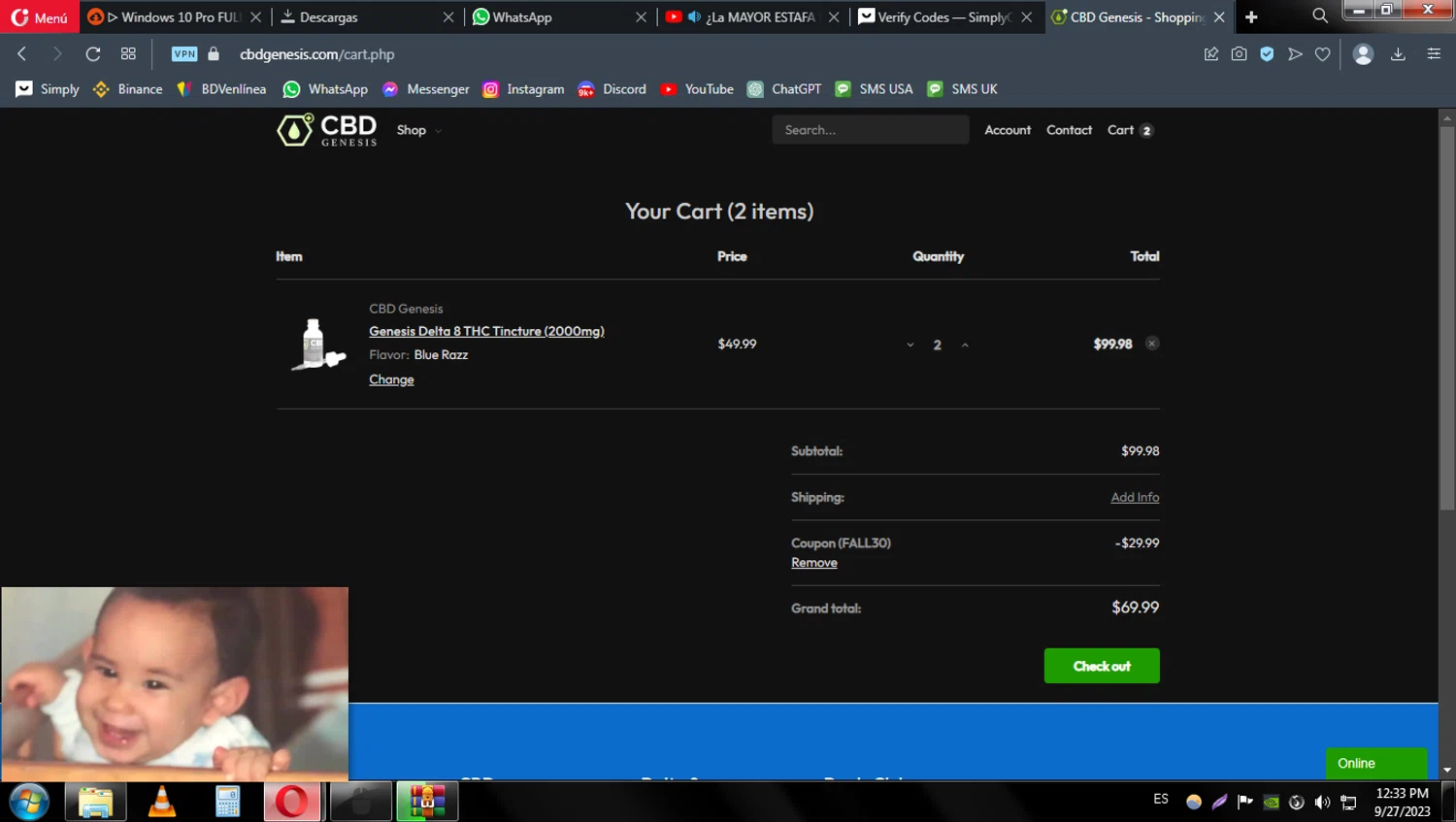 CBD Genesis Coupons - 30% Off | October 2024