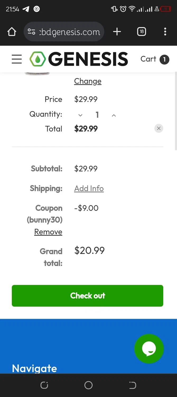 CBD Genesis Coupons - 30% Off | October 2024