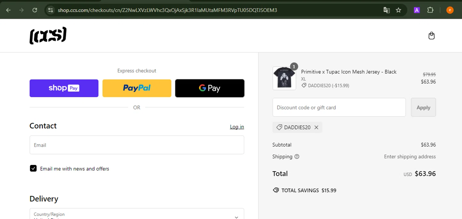 CCS Discount Codes - 20% Off | November 2024