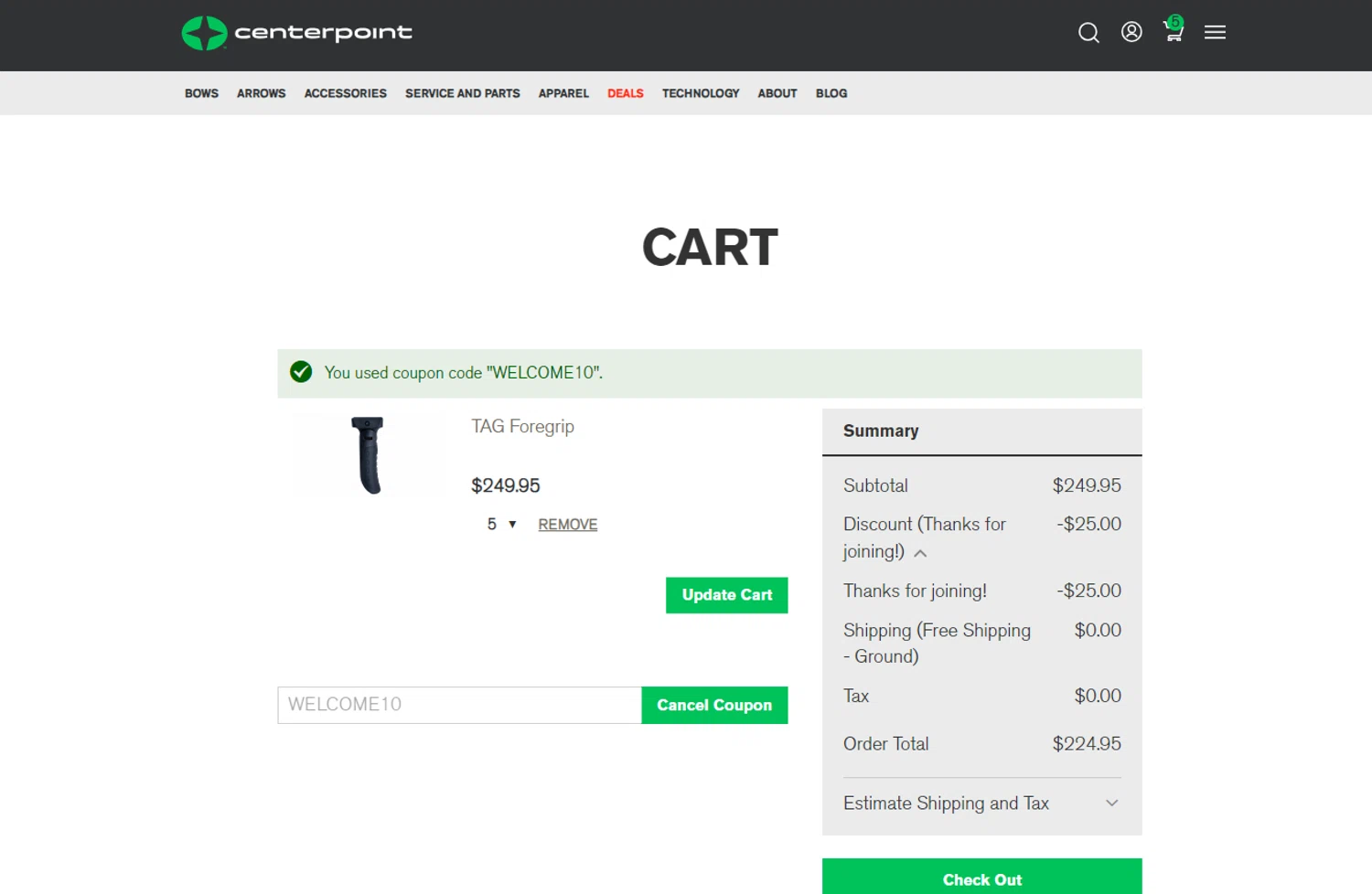 CenterPoint Promo Codes - 10% Off | November 2024