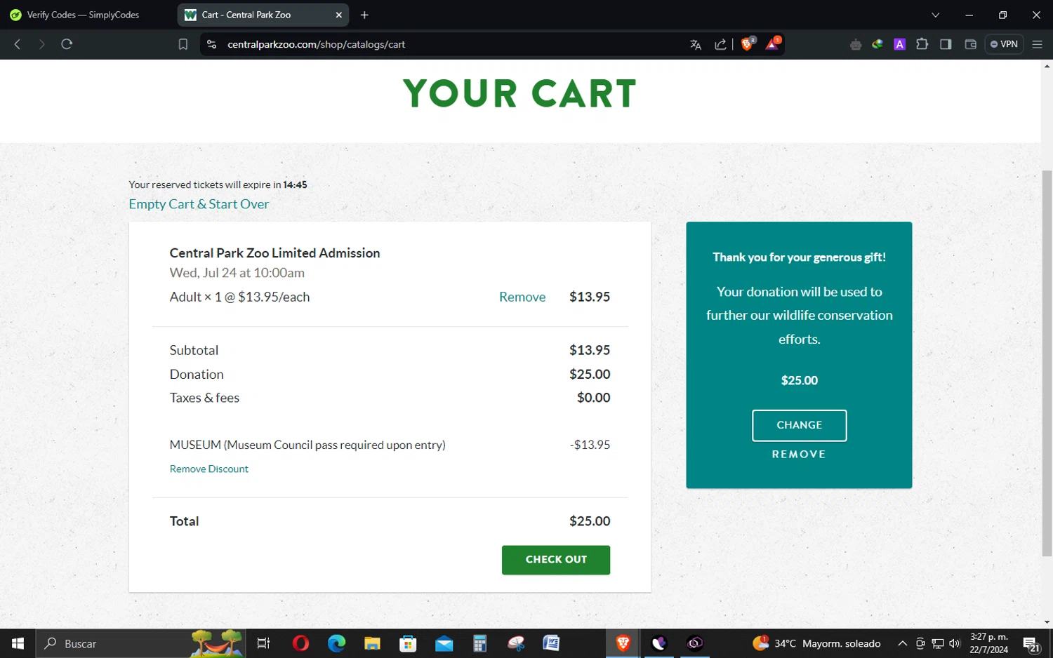 Central Park Zoo Promo Codes - 20% Off | September 2024