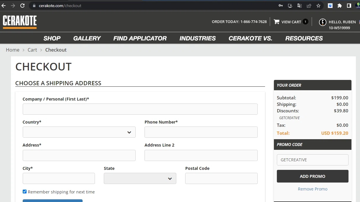 Cerakote Promo Codes - up to $35 Off | October 2024