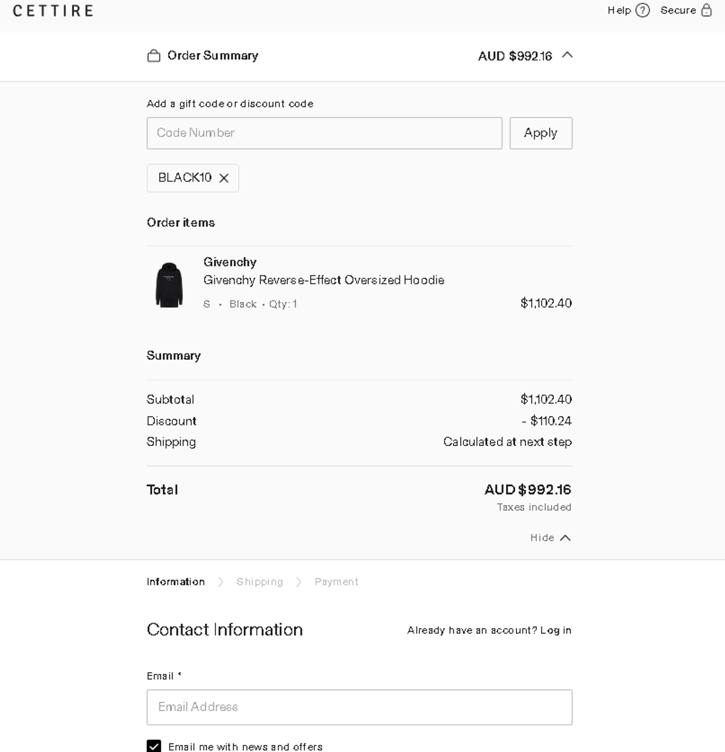 Cettire Promo Codes & Cyber Monday 2024 Deals - 10% Off