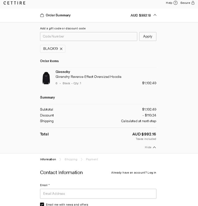 Cettire Promo Codes & Cyber Monday 2024 Deals - 10% Off