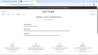 Cettire Discount Codes (1 Verified) - 10% Off May 2025