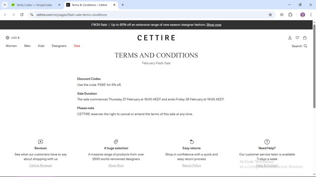 Cettire Discount Codes (1 Verified) - 5% Off w/Code Apr 2025
