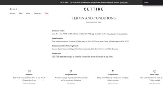 Cettire Discount Codes (1 Verified) - 5% Off w/Code Apr 2025