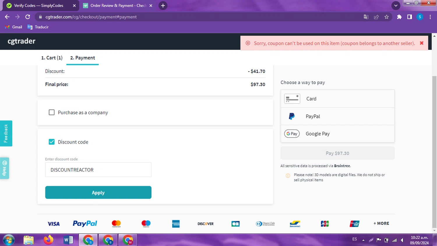 CGTrader Discount Codes - 50% Off | November 2024