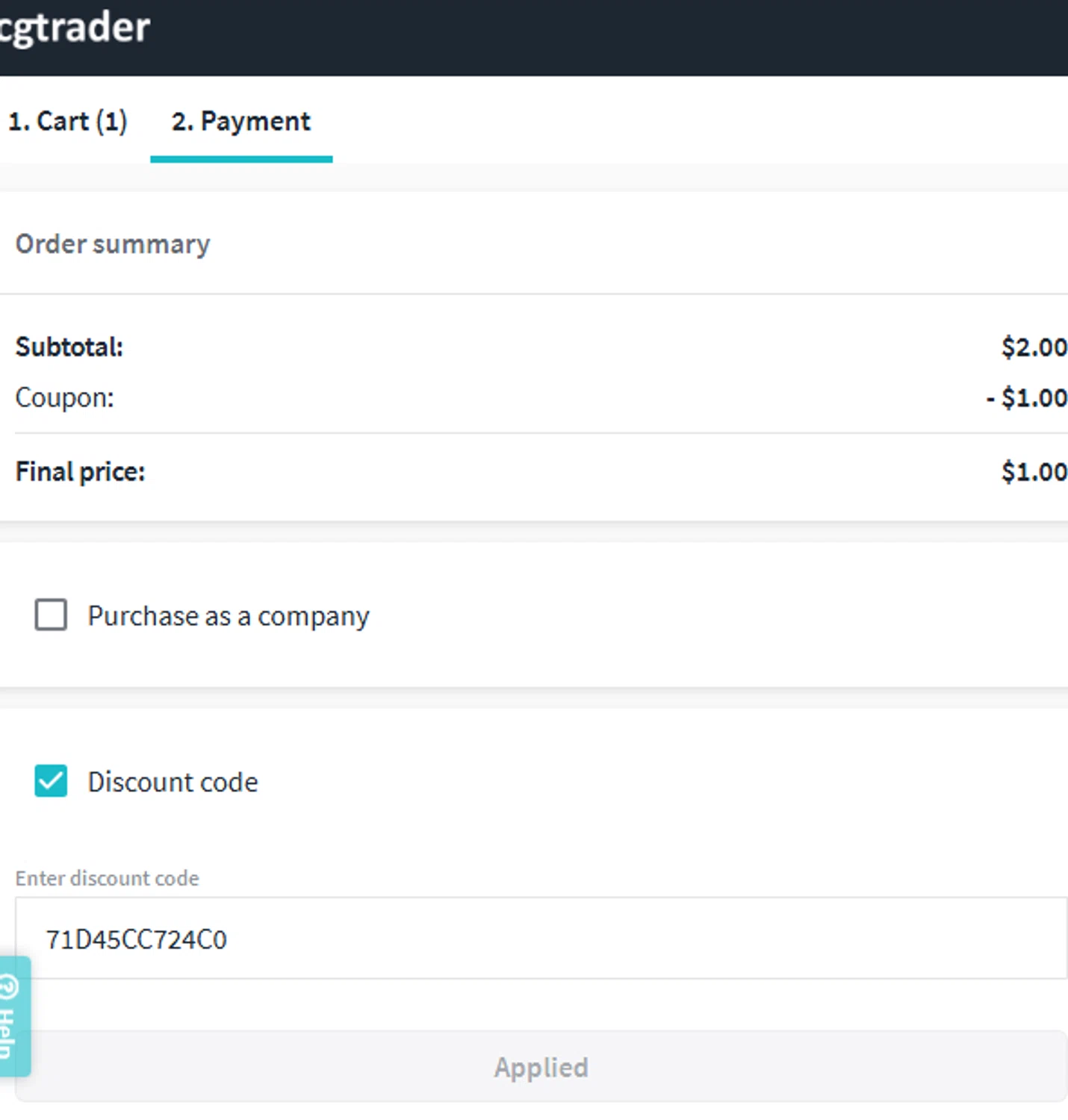 CGTrader Discount Codes (5 Verified) - 70% Off Jan 2025