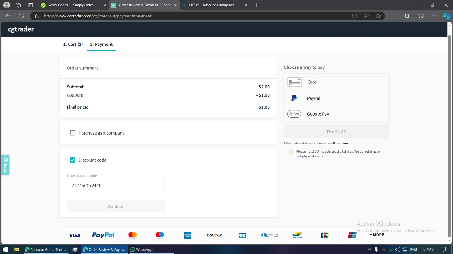 CGTrader Discount Codes - 70% Off | January 2025