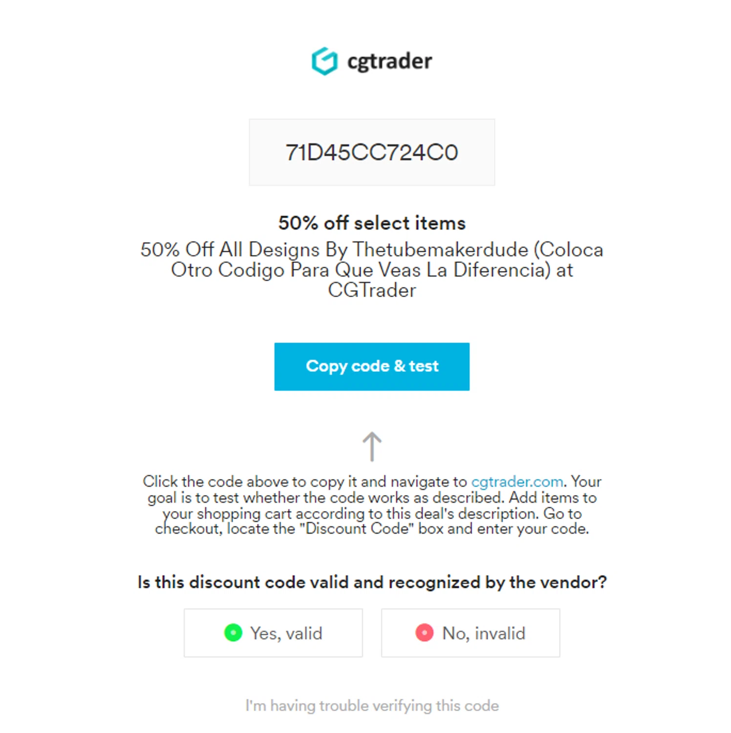 CGTrader Discount Codes - 25% Off Coupons in August 2024 | SimplyCodes