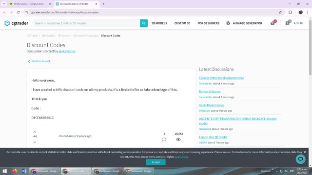 CGTrader Discount Codes (4 Verified) - 35% Off Mar 2025