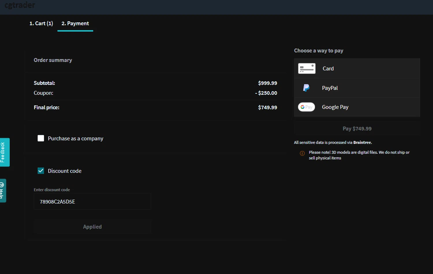 CGTrader Discount Codes - 25% Off Coupons in August 2024 | SimplyCodes