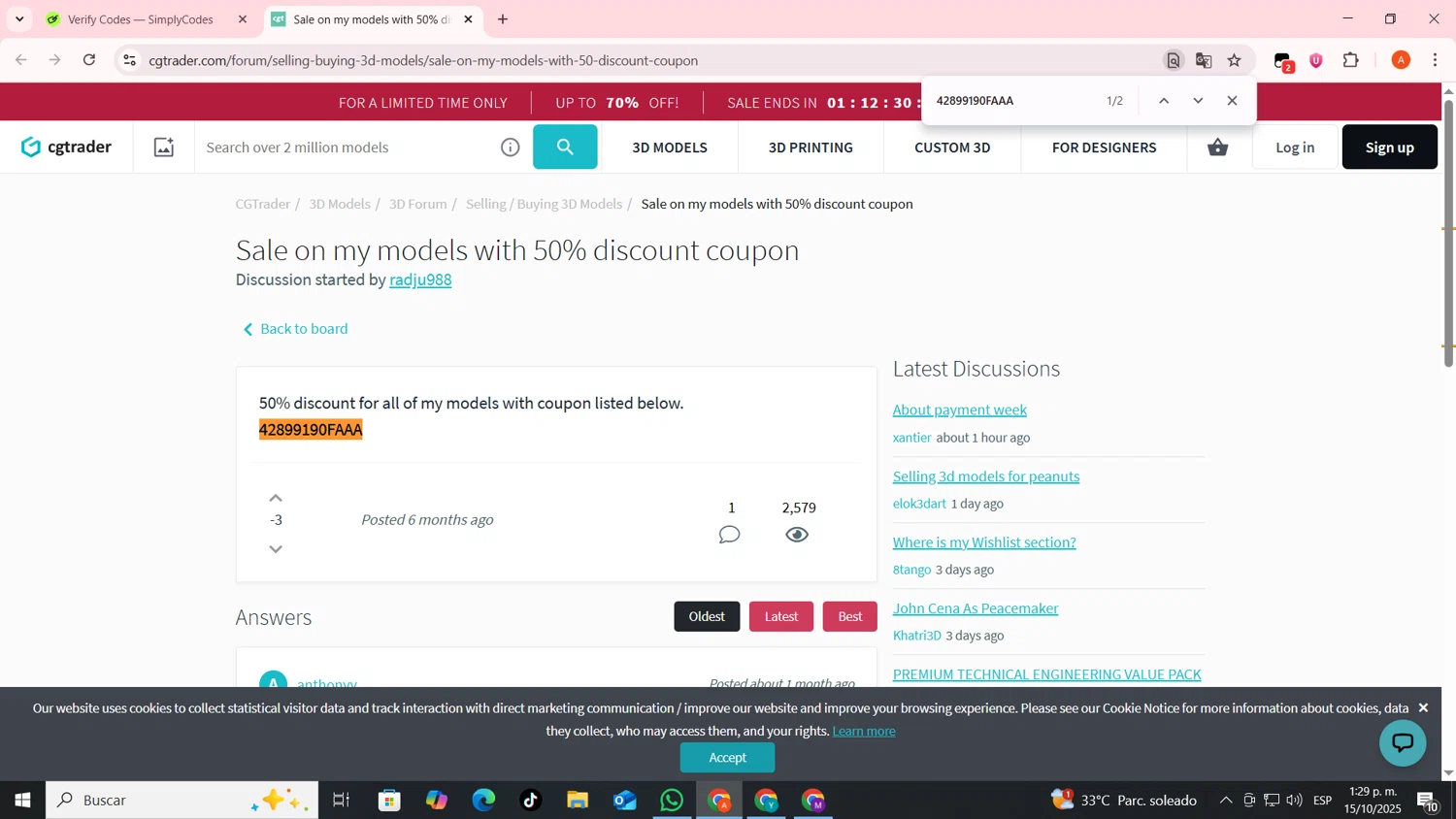 CGTrader Promo Codes - 35% Off (3 Verified) Nov 2025